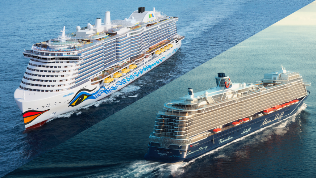 Aida oder Mein Schiff: Der große Vergleich 2024 - Urlaubsbaron